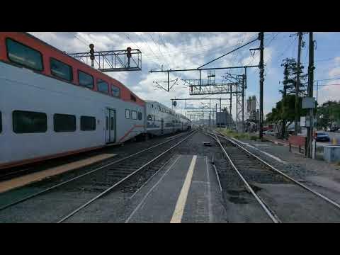 Caltrain 924 MP36PH-3C pulling Southbound 406 Limited at College Park Station #caltrain - YouTube