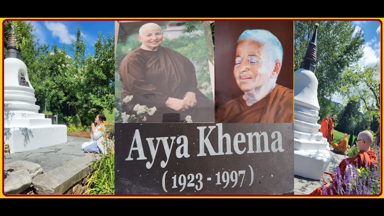 Ayya Khema's Stupa at Buddha-Haus in Germany - YouTube