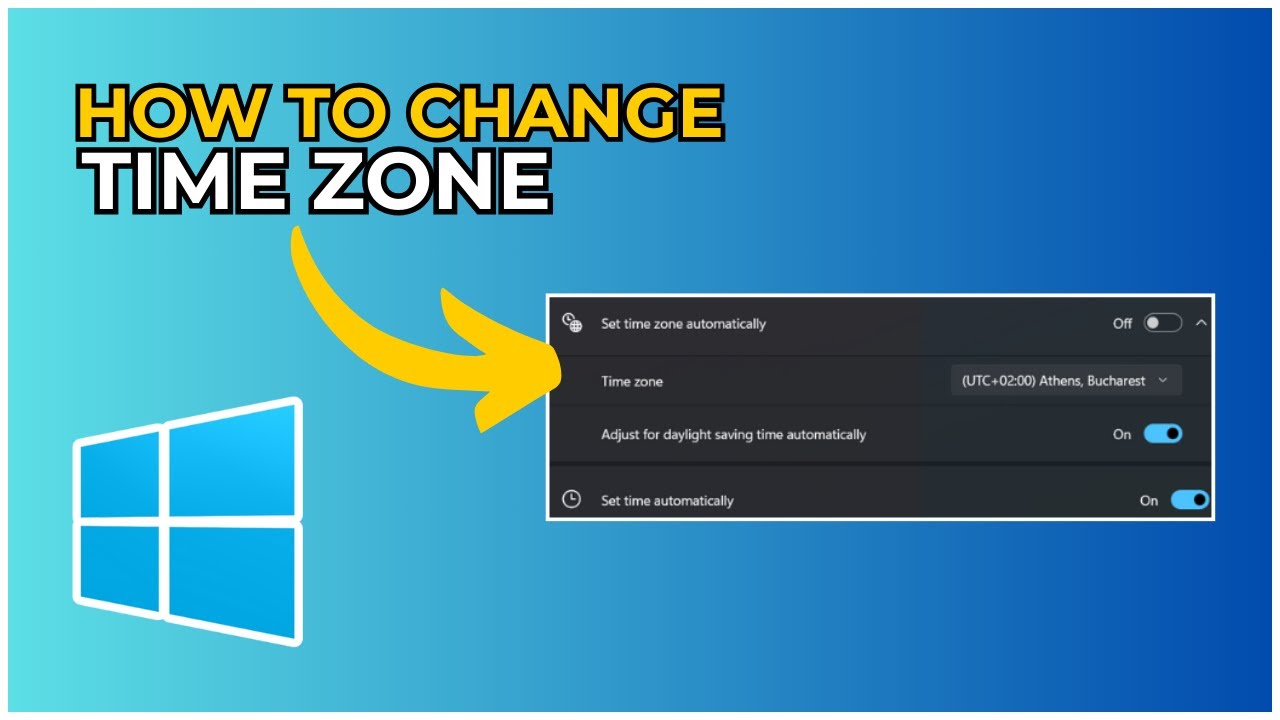 How to Change Timezone on Windows 11 - YouTube