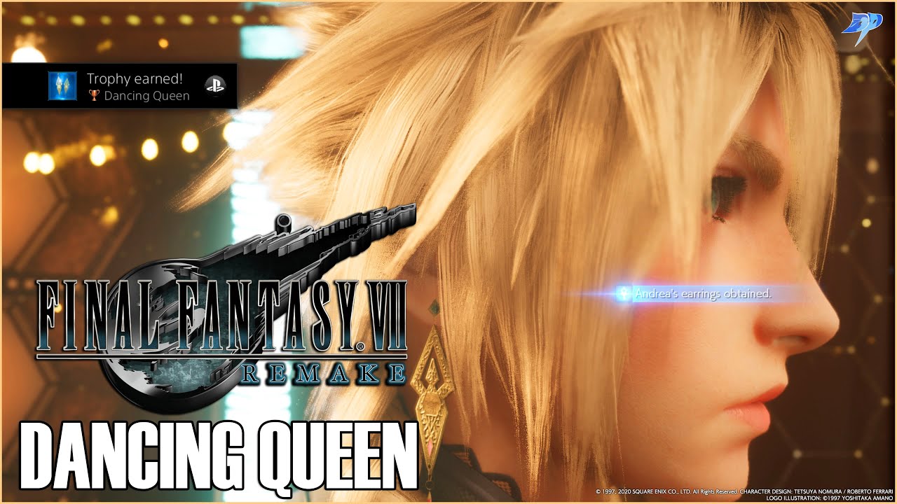 Final Fantasy VII Remake - Dancing Queen Trophy | PS4 Pro - YouTube