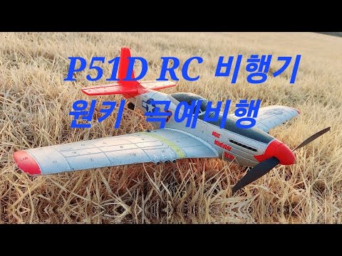 P51D Rc 비행기 (RC 무선조정 비행) #RC비행 #다중취미 - YouTube