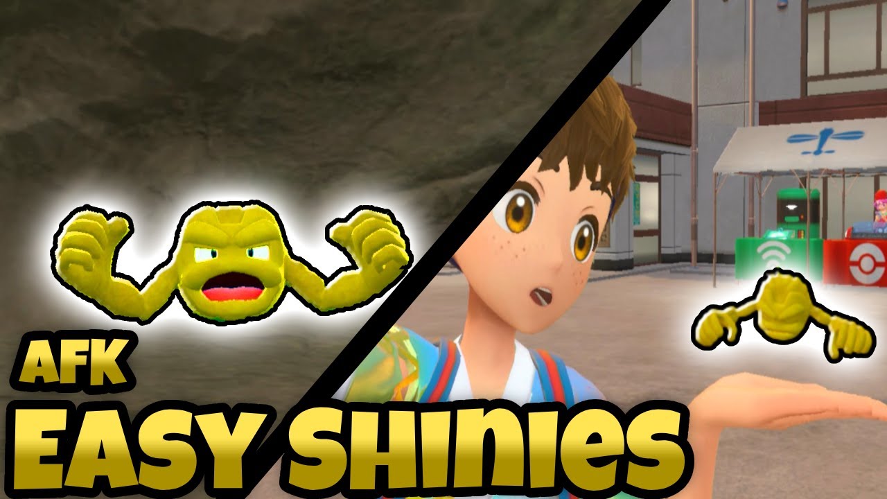 Pokemon Scarlet & Violet: Easy Shiny Geodude Afk Shiny Hunting - YouTube