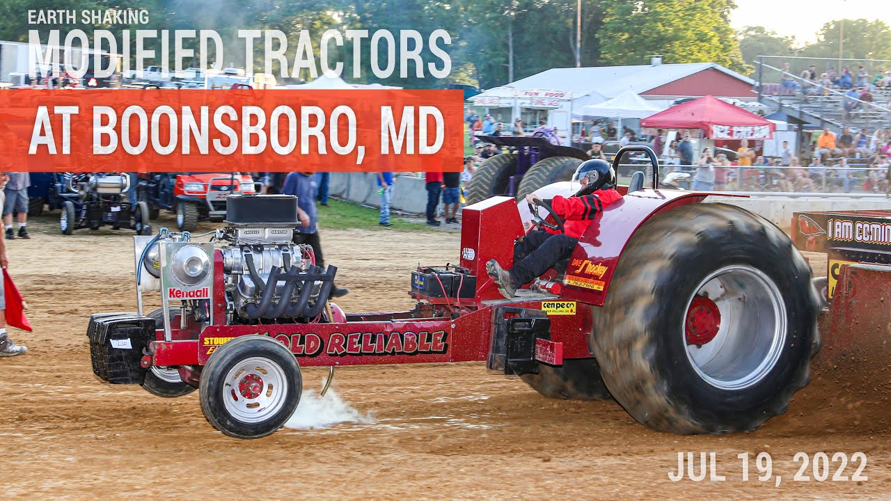 7800 Modified Tractors at Boonsboro MD July 19 2022 - YouTube