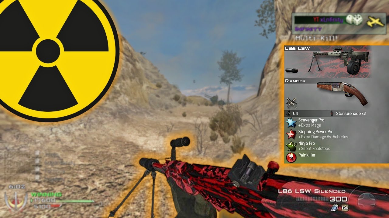 Mw2 In 2025 | L86-LSW Nuke On Afghan 53-3 | IW4X Gameplay - YouTube