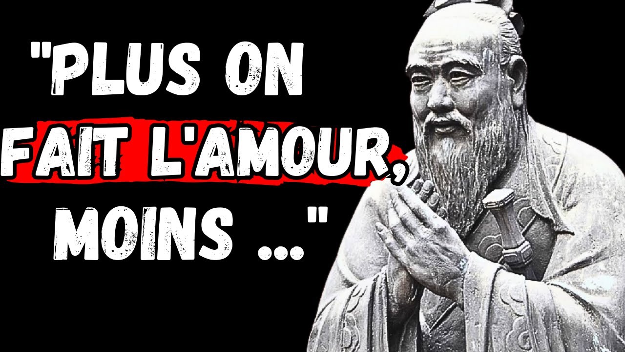 Les Leçons de Confucius qu'il vaut mieux Connaître dans sa Jeunesse ...