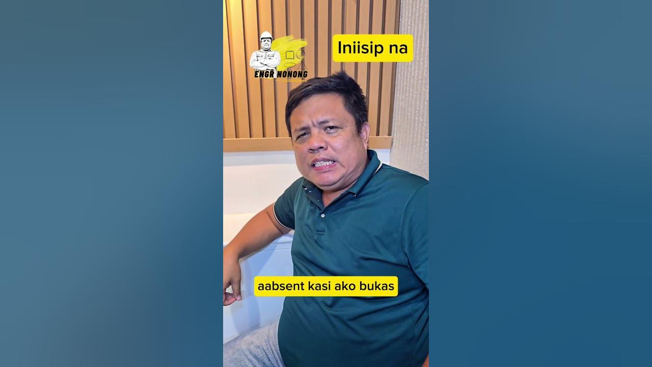 Minsan naiisip nyo din ba naiisip ni engr nonong? #comedy #funny #laugh - YouTube