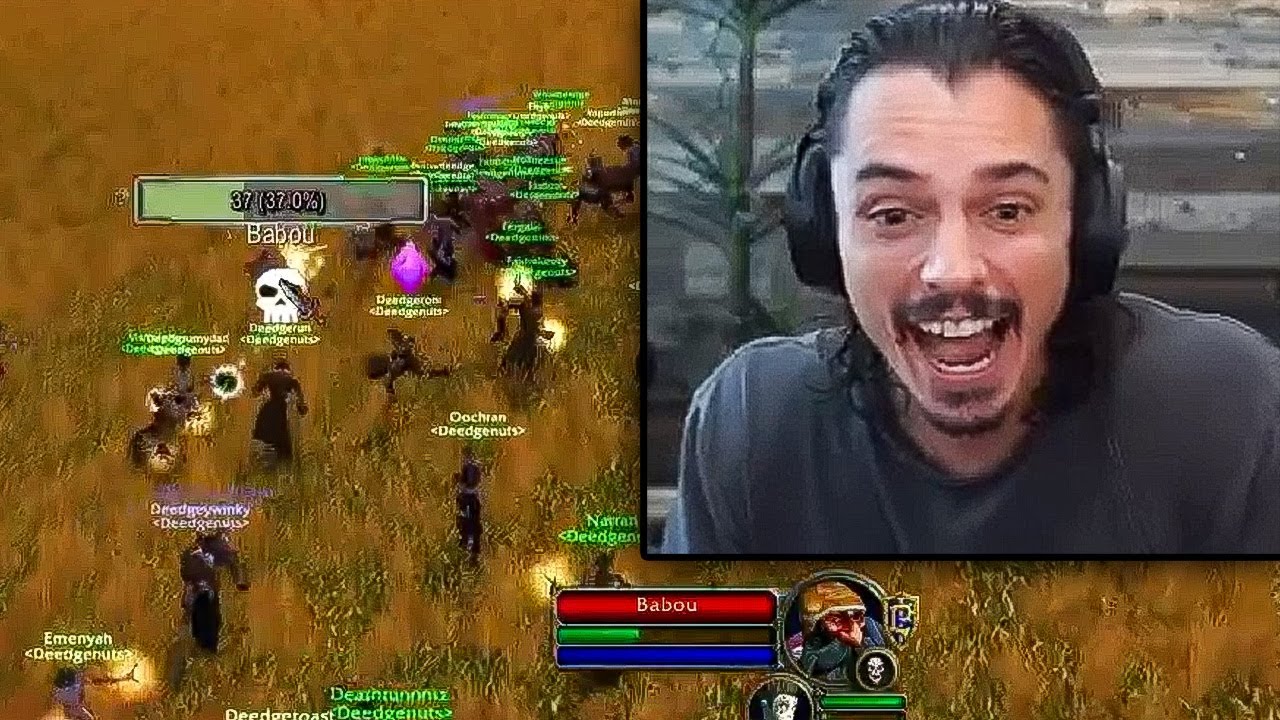 Classic WoW Hardcore Level 1 Raid vs Level 44 - YouTube