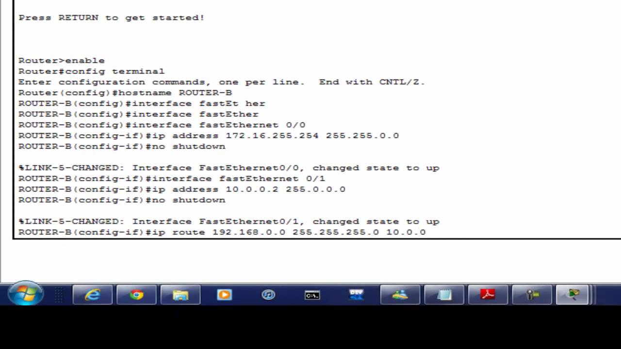 Configuração Roteador Cisco - YouTube