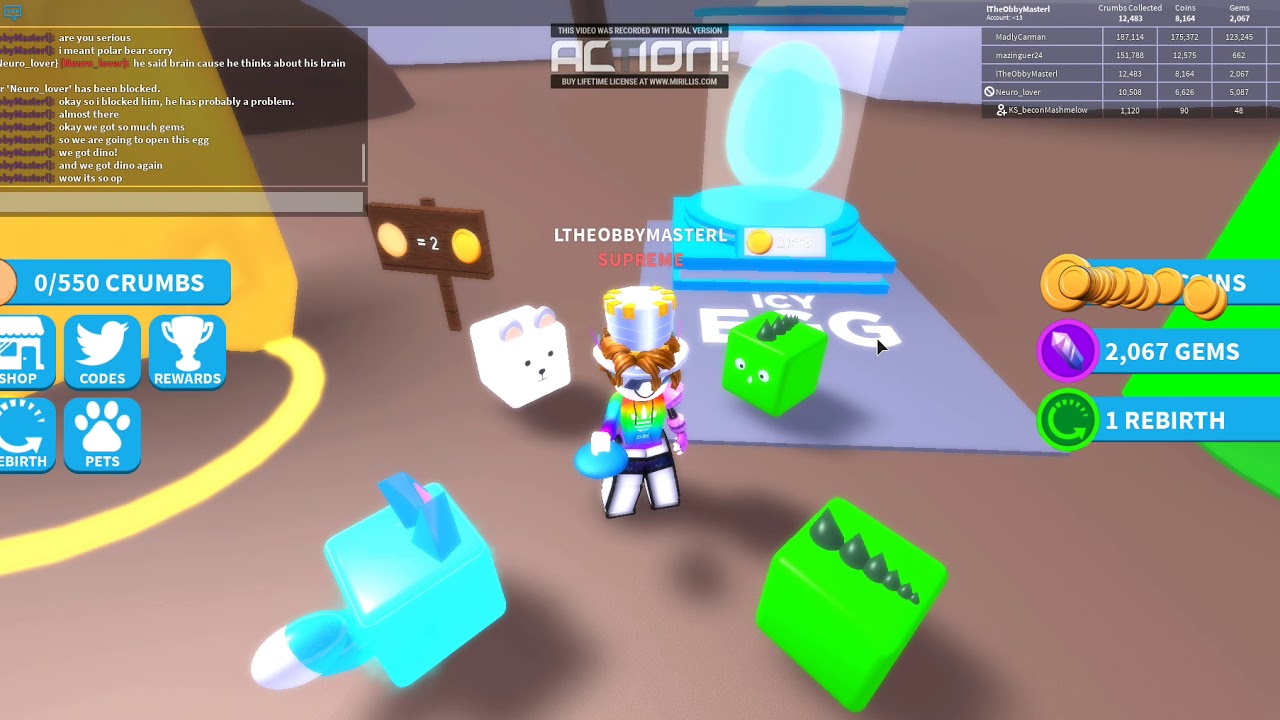 Cookie Simulator Codes! | 3 rebirths! - YouTube