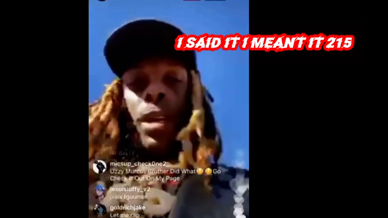 UZZY MARCUS BROTHER ZINO GOES LIVE " UZZY TRIED TO SET ME UP" LAVISH D ...