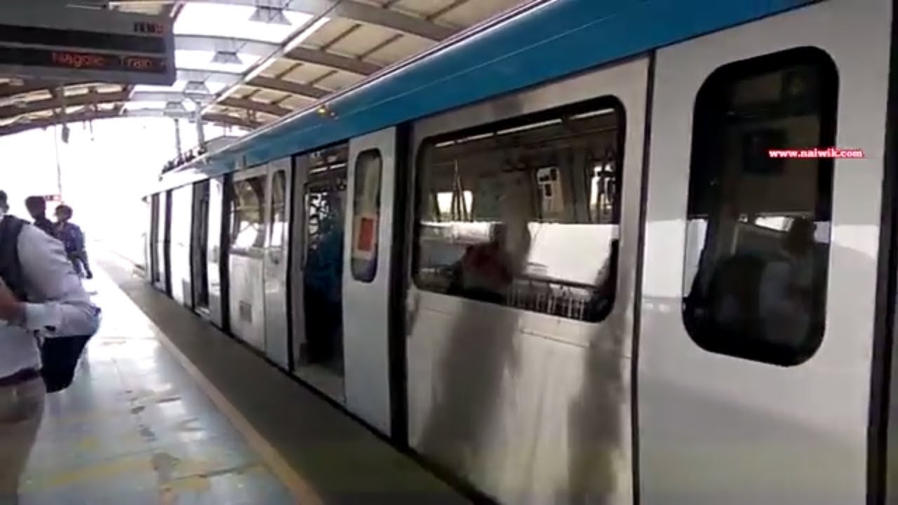 Hyderabad Metro Rail | Blue Line | Ameerpet to Uppal station | Window ...