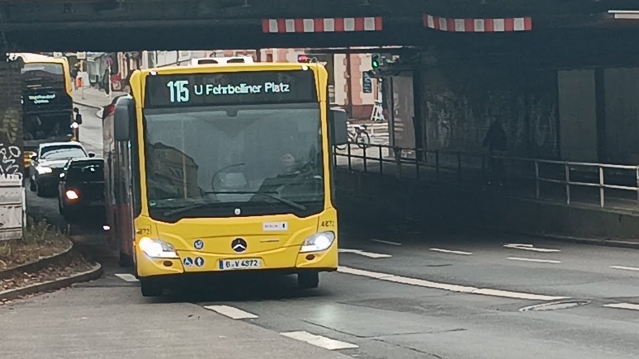 Bus Berlin | Mitfahrt 115 von S Zehlendorf nach K-L-str./Qleyyallee C2G ...
