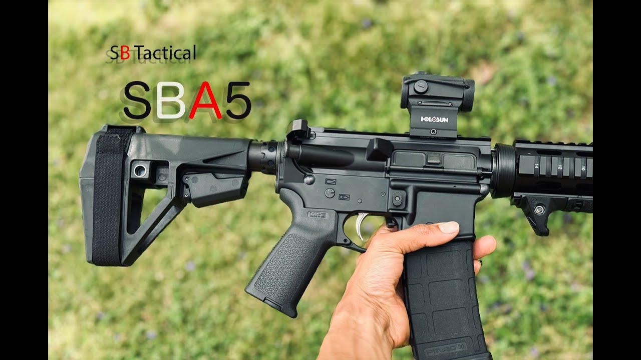 SB Tactical #SBA5 short review - YouTube