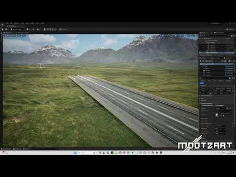 Unreal Engine 5.3 : Snappy Roads Tutorial : Part 2 - YouTube