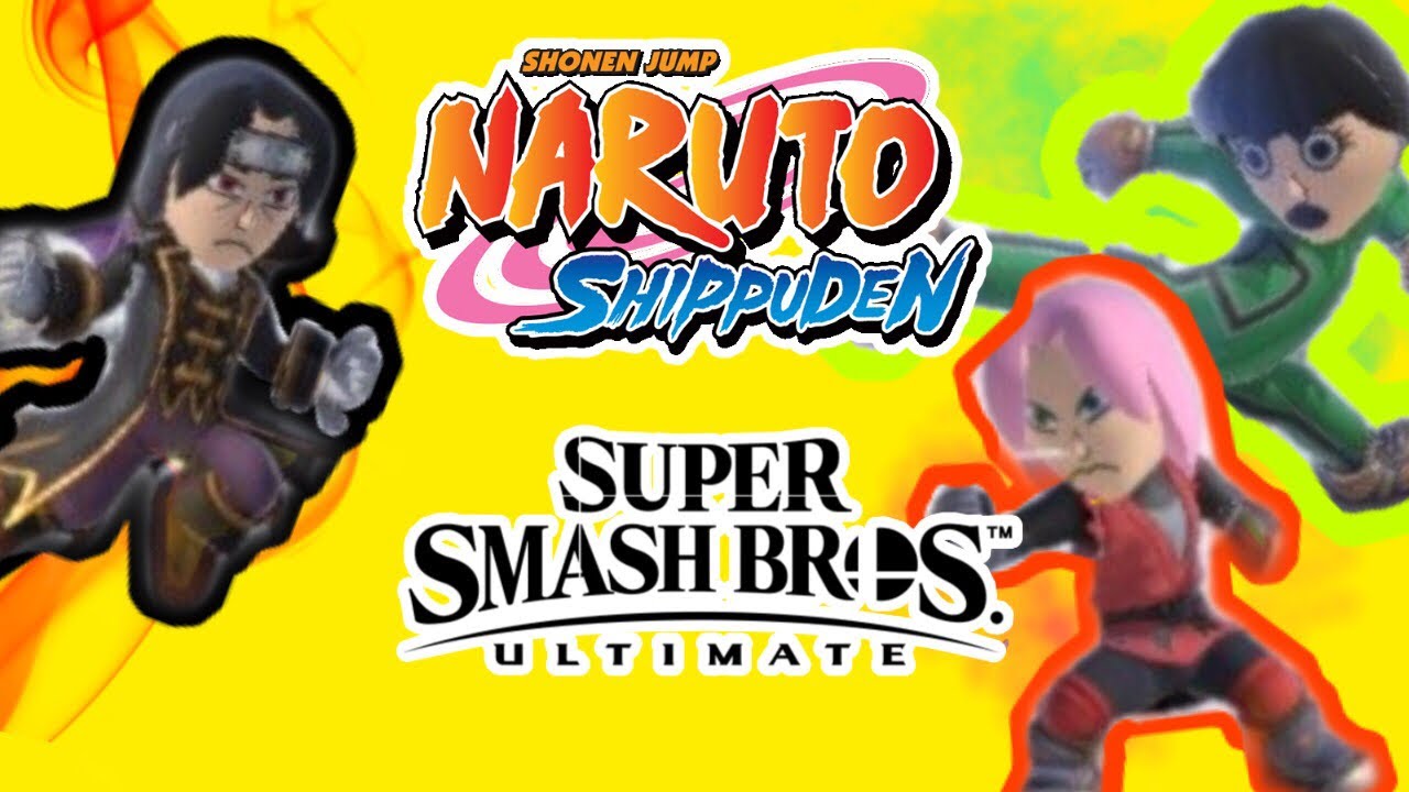 How To Make Naruto Mii Fighters In Super Smash Bros Ultimate Part 2 ...