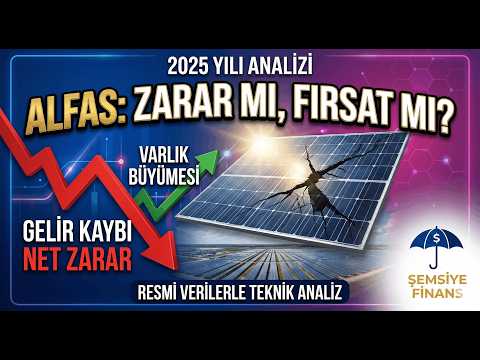 Alfa Solar (ALFAS) 2025 Yılı Finansal Analizi: Gelirlerde Daralma ve Net Zarar Kapıda mı?