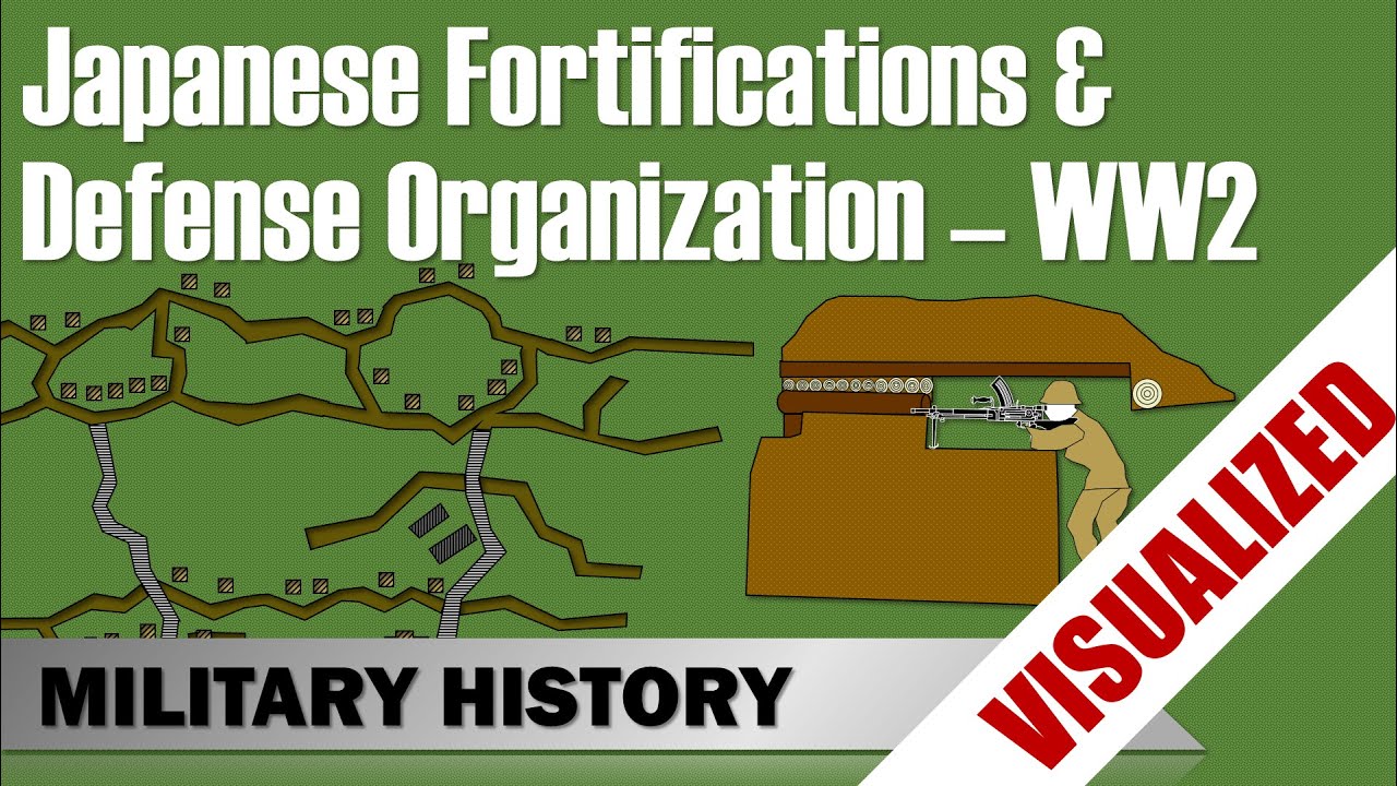 Japanese Field Fortifications & Defensive Organization - YouTube