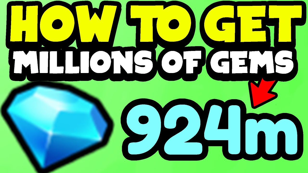 How to get MILLIONS of GEMS In Pet Simulator 99! - YouTube