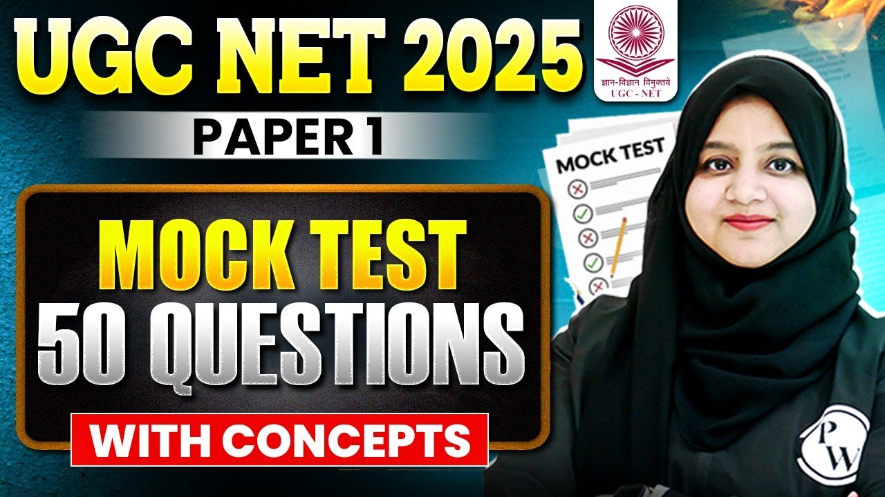 UGC NET Paper 1 Mock Test | UGC NET Paper 1 Questions | UGC NET Paper 1 ...