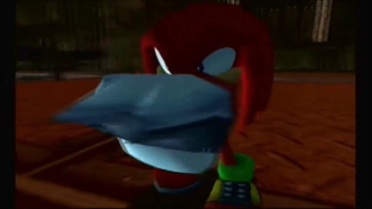 Knuckles Saying "You won't be so lucky this time!" For 10 Minutes - YouTube