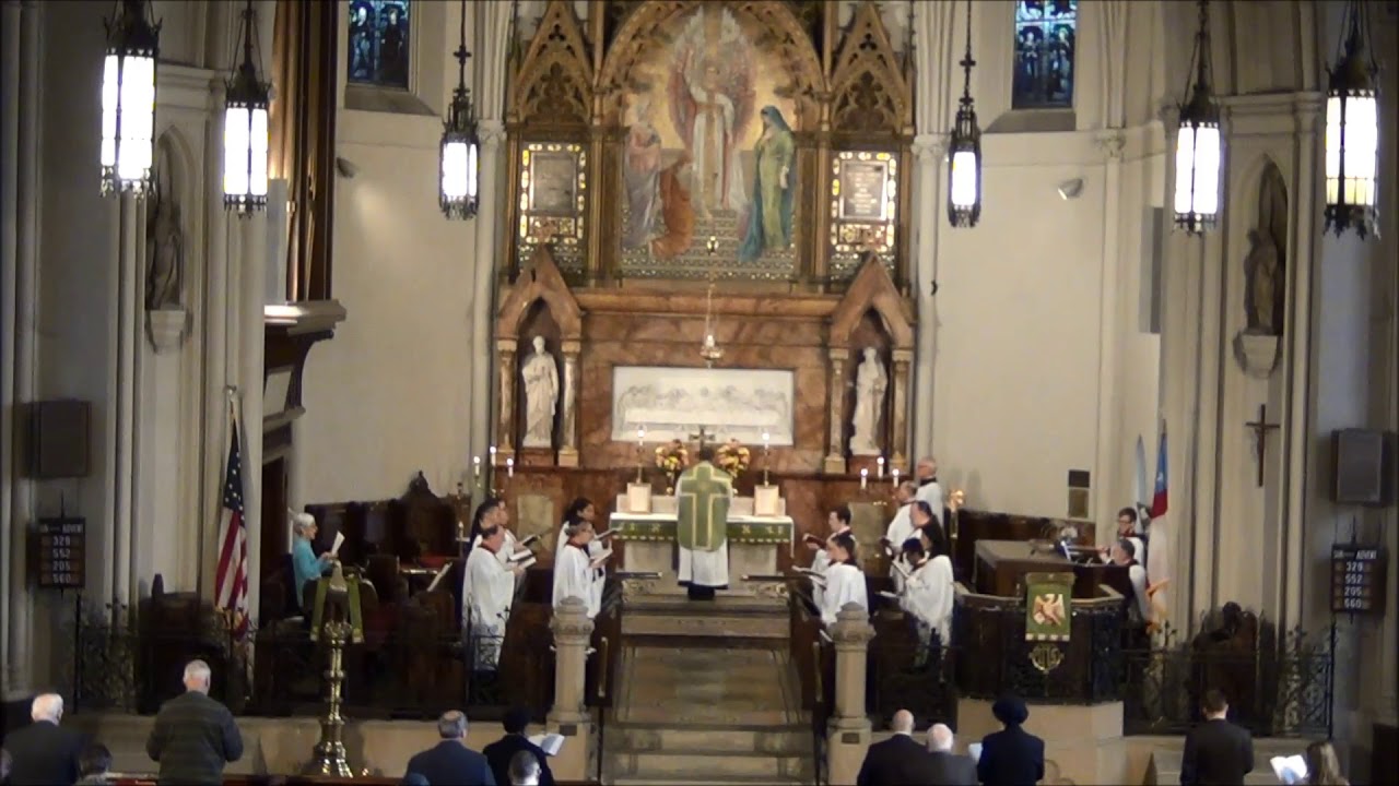 "How bright appears the Morning Star" @ St. John's Detroit - YouTube