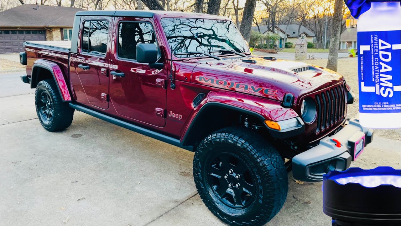 Jeep Gladiator Ceramic Coating - YouTube
