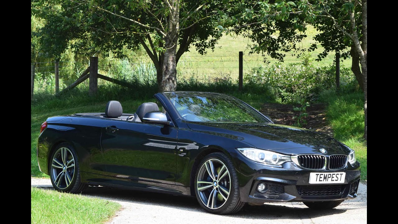 BMW 430d Convertible M-Sport Auto YJ66YVV - YouTube