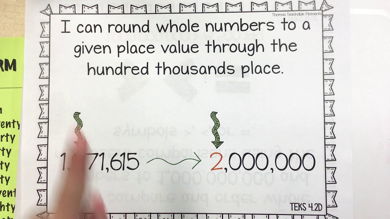 How to: Rounding to the 100,000 - YouTube
