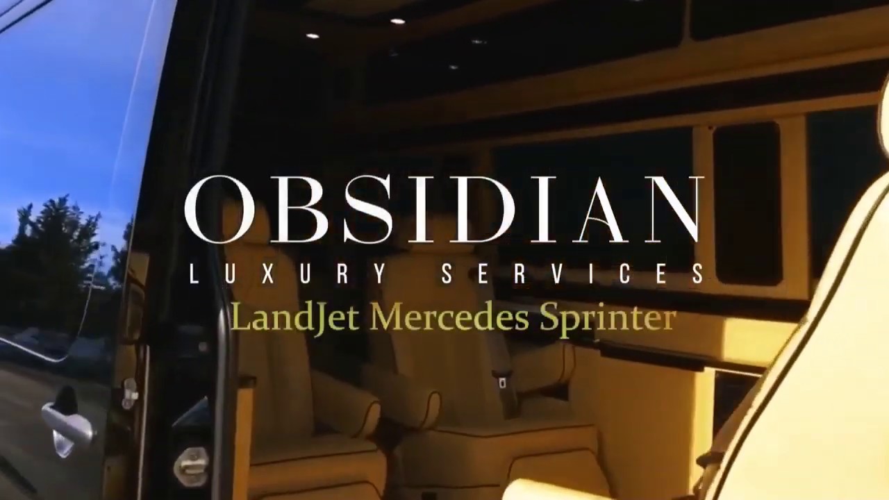 Inside the LandJet Mercedes Sprinter - YouTube