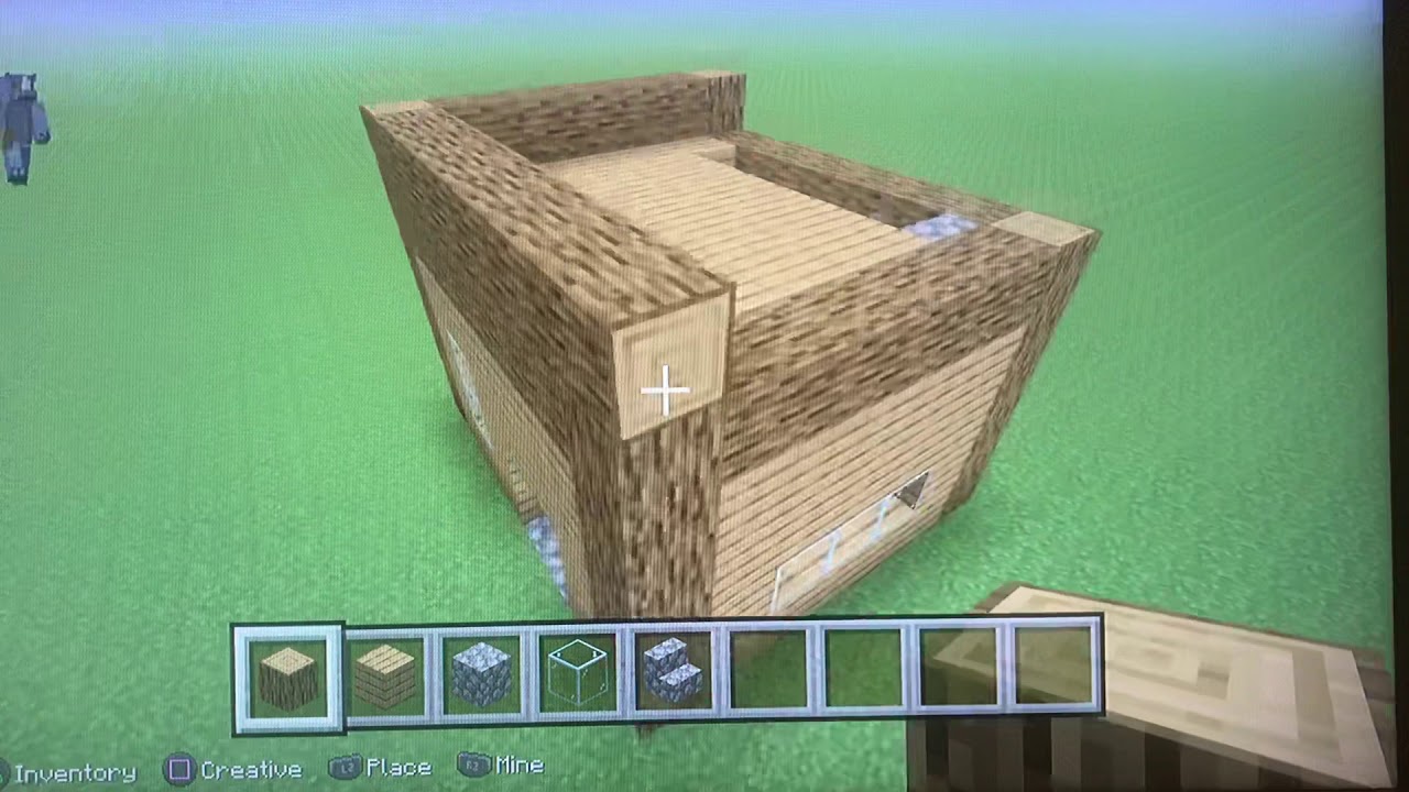 Minecraft Creative House Build Step 1 - YouTube