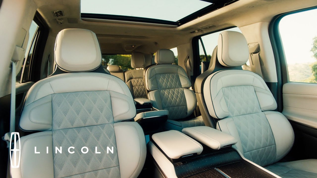 How To Use Lincoln Navigator® Perfect Position Seats With Active Motion ...