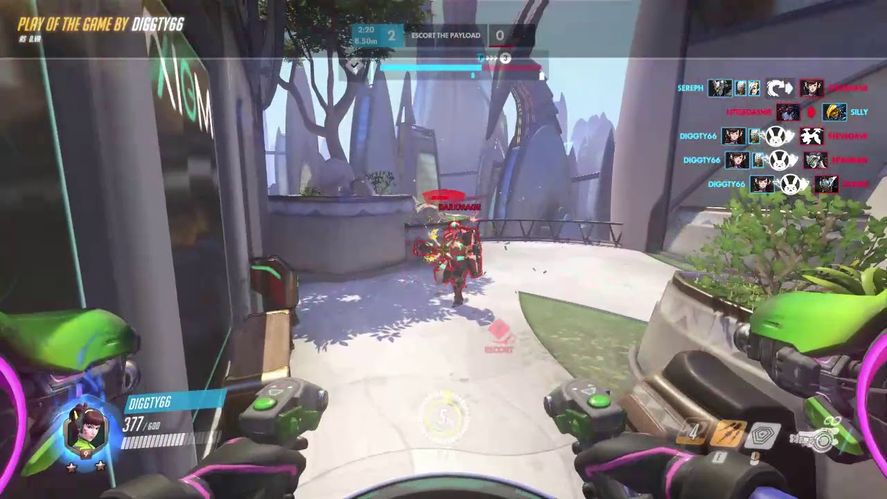 dva potg, Overwatch live stream gaming video pc 2018 - YouTube
