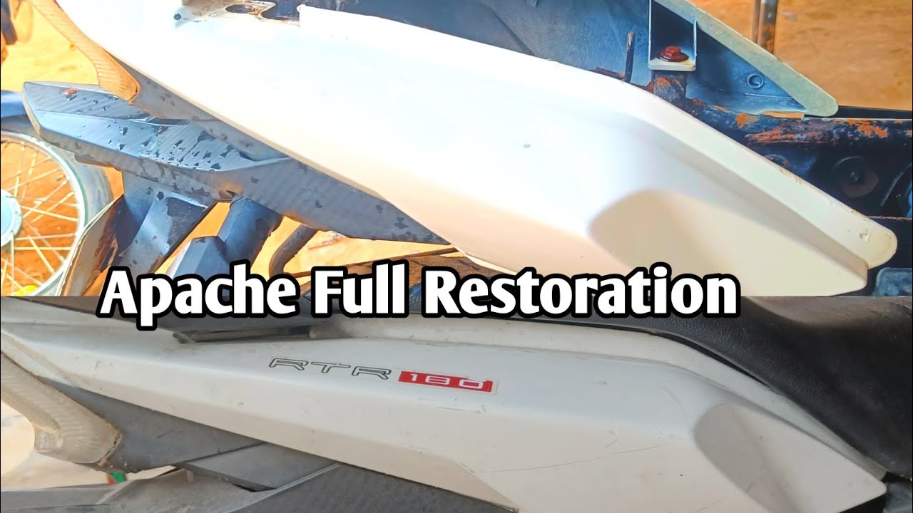Tvs Apache Full Restoration | Full Bike Modification 👌 - YouTube