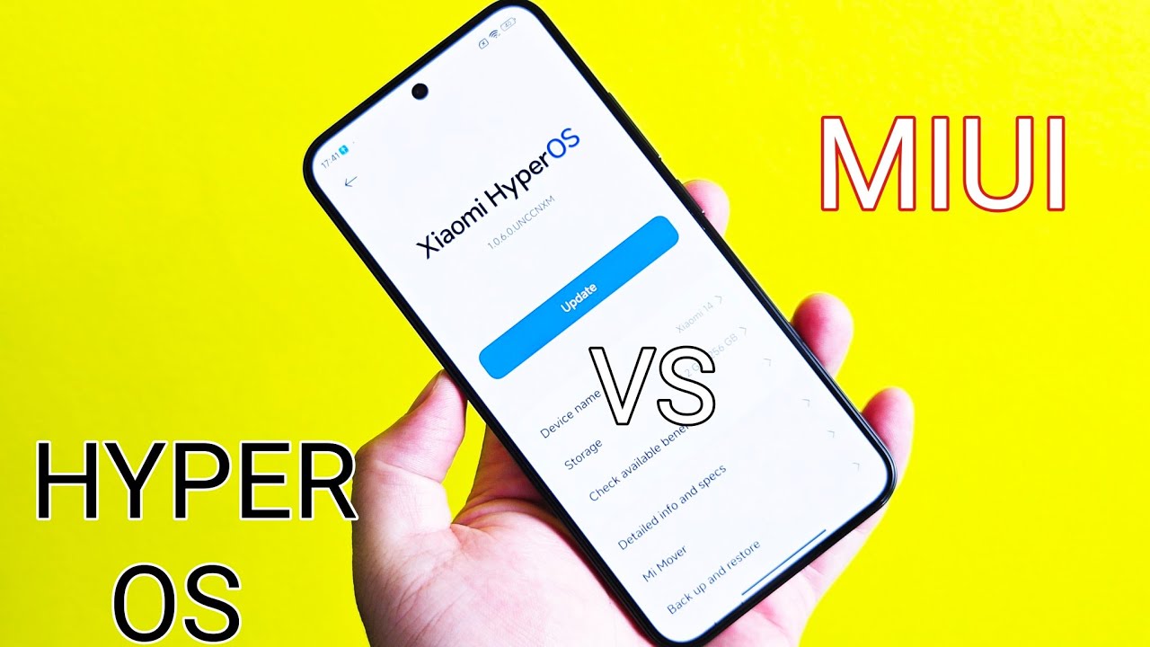 So sánh giao diện Hyper OS vs MIUI: GIỐNG - KHÁC NHAU ĐIỂM NÀO??? - YouTube
