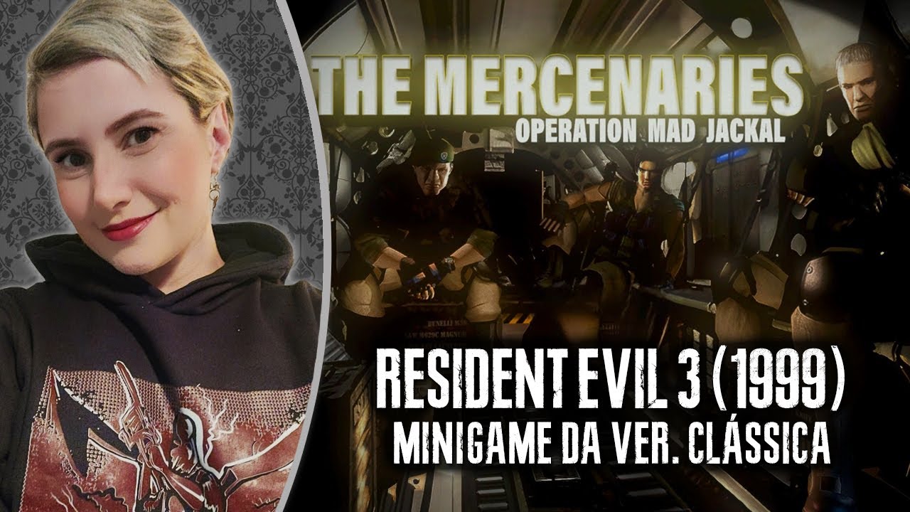 AO VIVO: Minigame THE MERCENARIES do RESIDENT EVIL 3 (1999) em HD ...