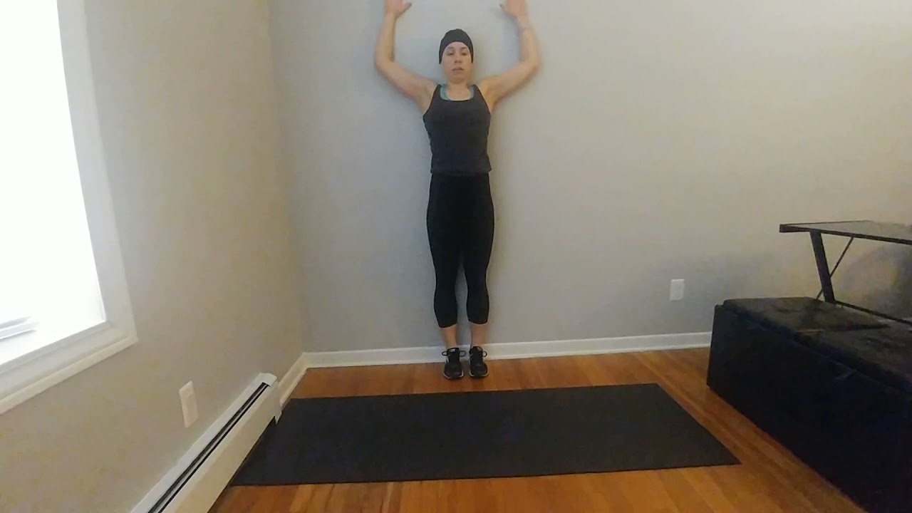 Standing overhead reach - YouTube