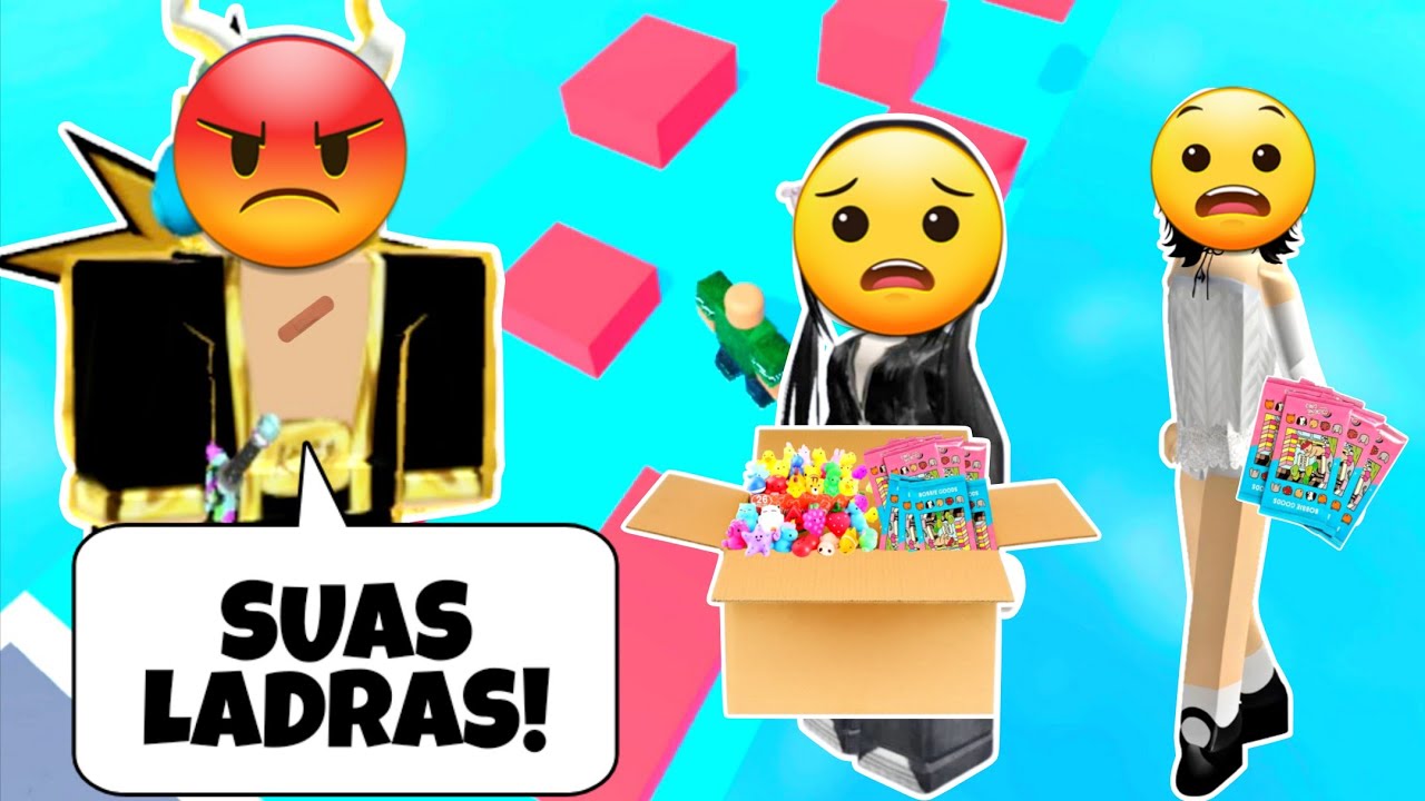 História Roblox - As Meninas Que Roubaram Bobbie Goods e Mochi Squishy! Pt2 - YouTube