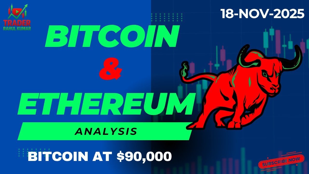 Bitcoin @ 💲90, 000....What Next ?? | BTC & ETH Analysis | Crypto Market ...