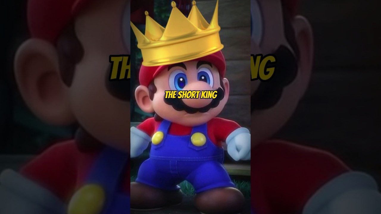 Mario is the one TRUE Short King #mariomovie #supermario #princesspeach ...