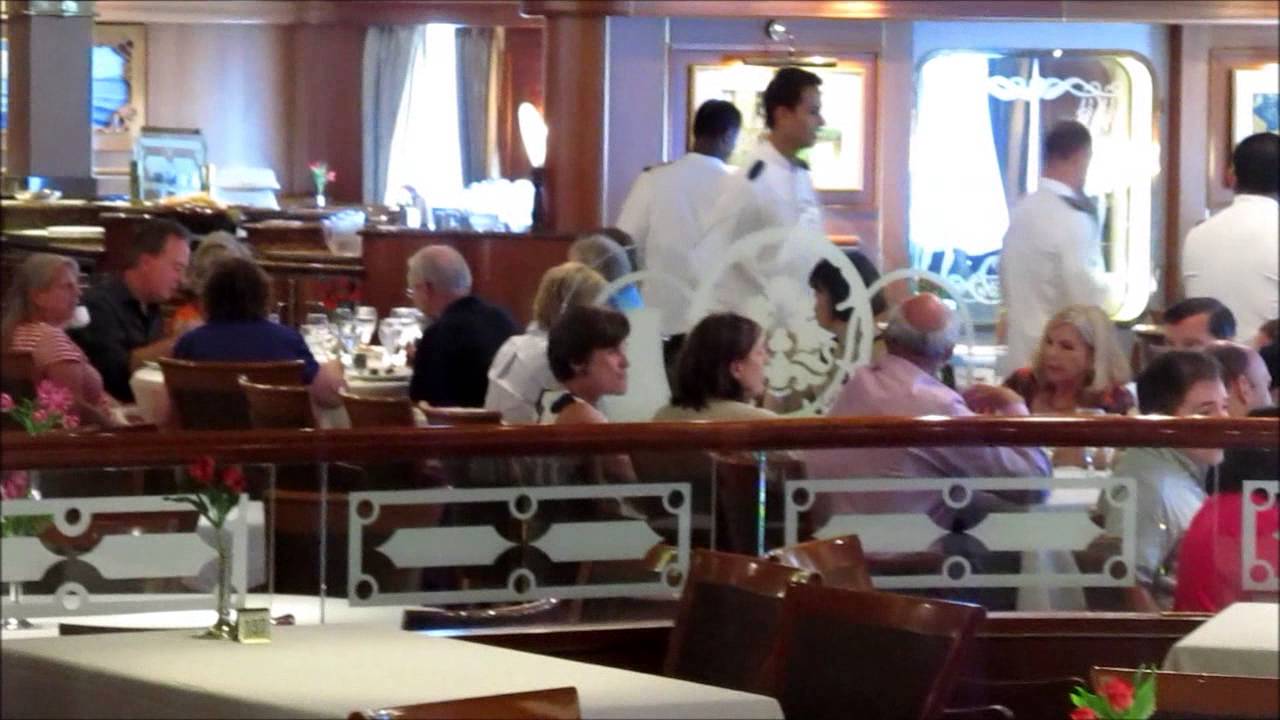 A visit to the cruise ship Sea Princess ~ the Traviata Dining Room ...