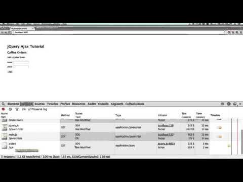 jQuery Ajax Tutorial #1 Using AJAX & API's jQuery Tutorial #7 YouTube ...