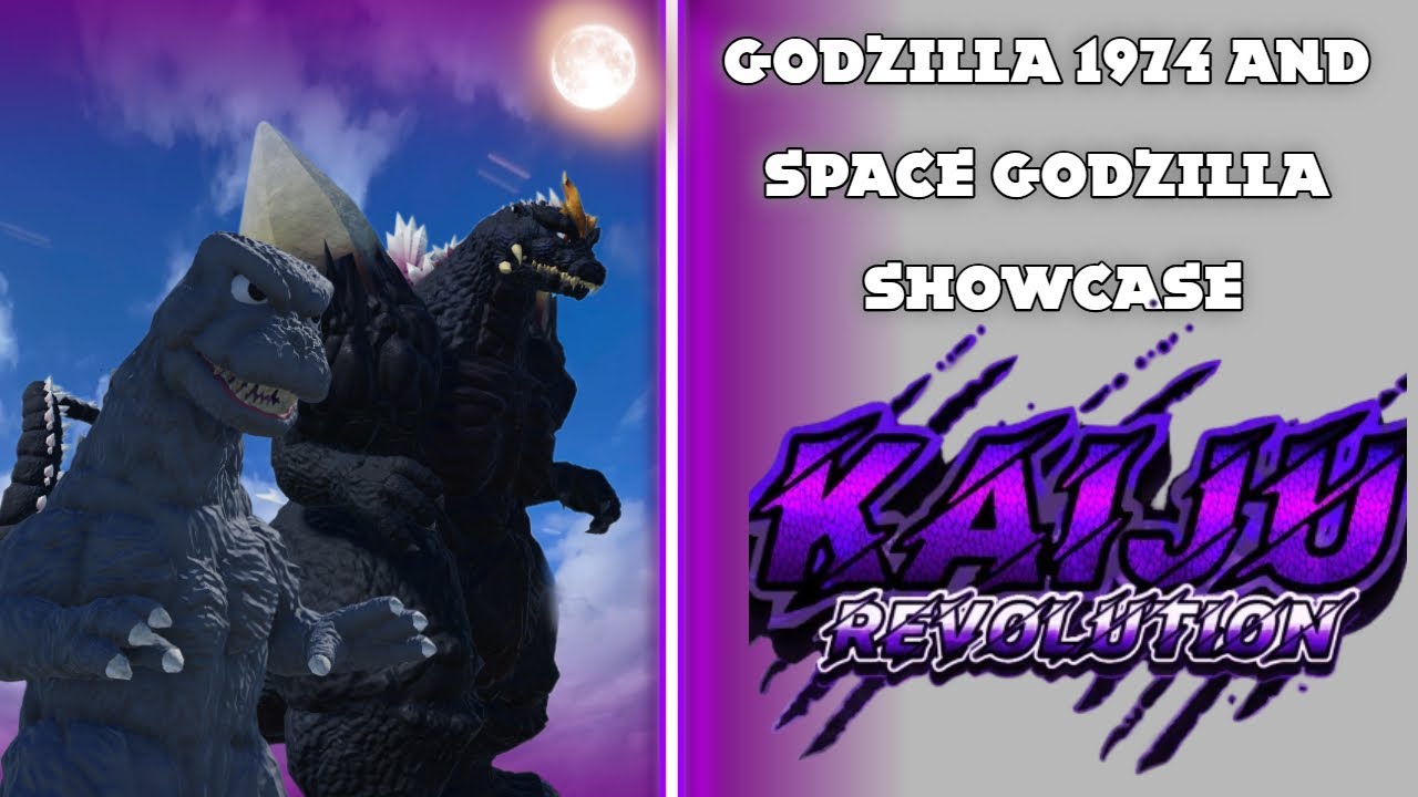 GODZILLA 1974 IS OUT! NEW KAIJU REVOLUTION KAIJU ROBLOX (with space ...