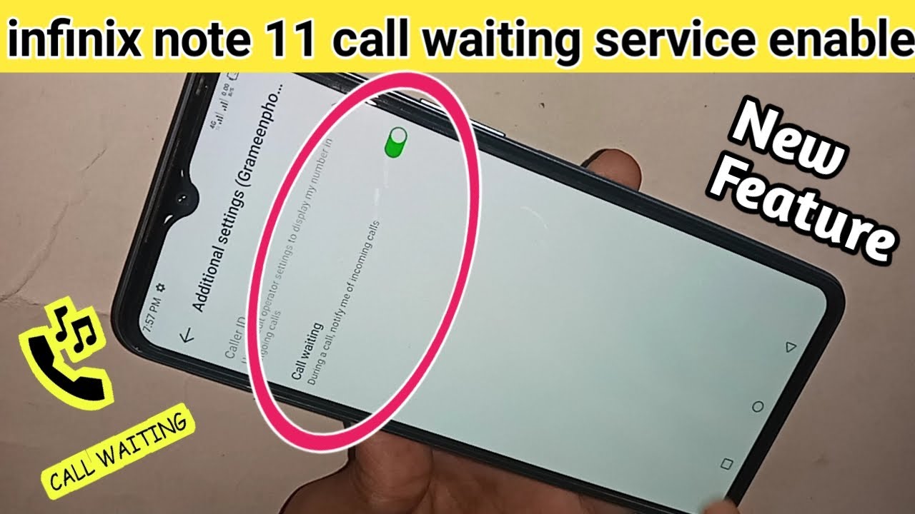 infinix note 11 call waiting service enable // call waiting not enable ...