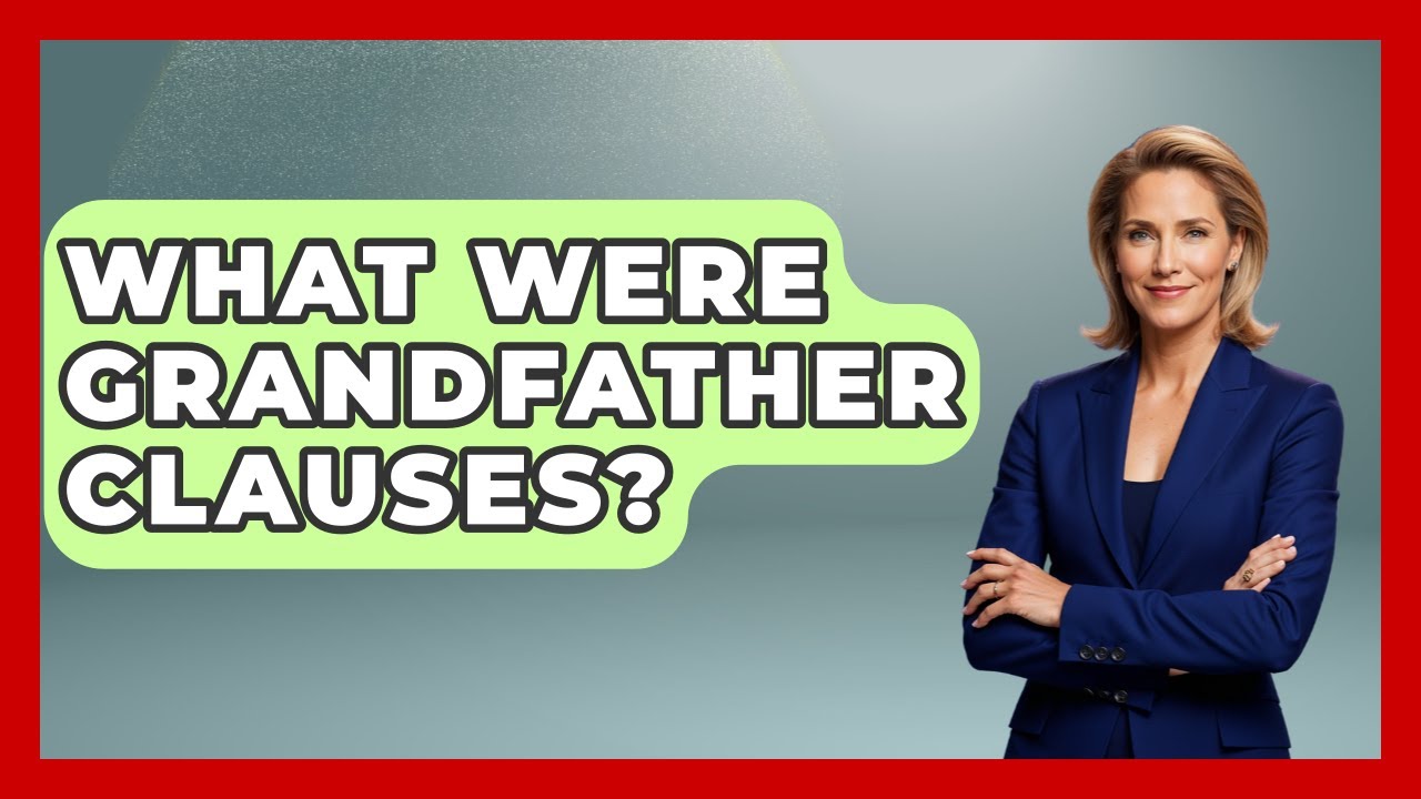 What Were Grandfather Clauses? - Stories of the States - YouTube