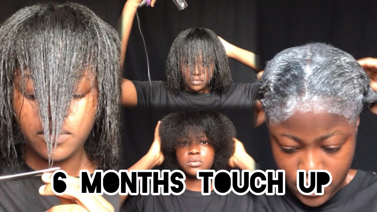 Relaxer touch up #relaxedhair #relaxedhaircare #relaxed #subscribe ...