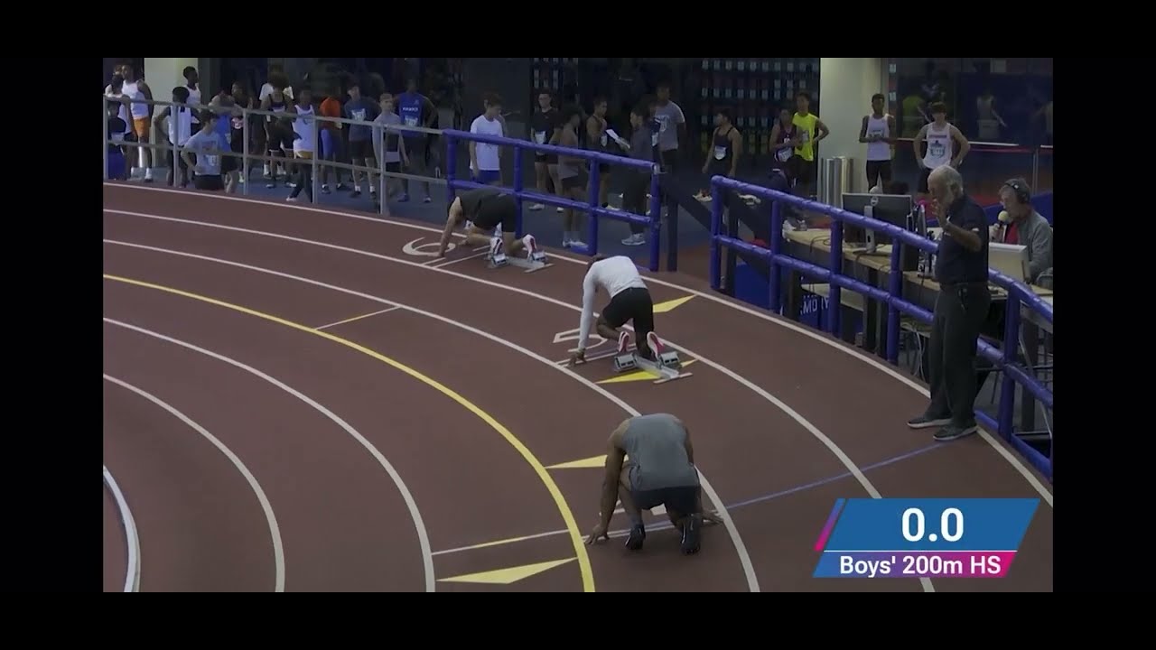 Seamus Finn - Armory Trials 200m - 22.67 - Lane 6 - 10/16/2022 - YouTube