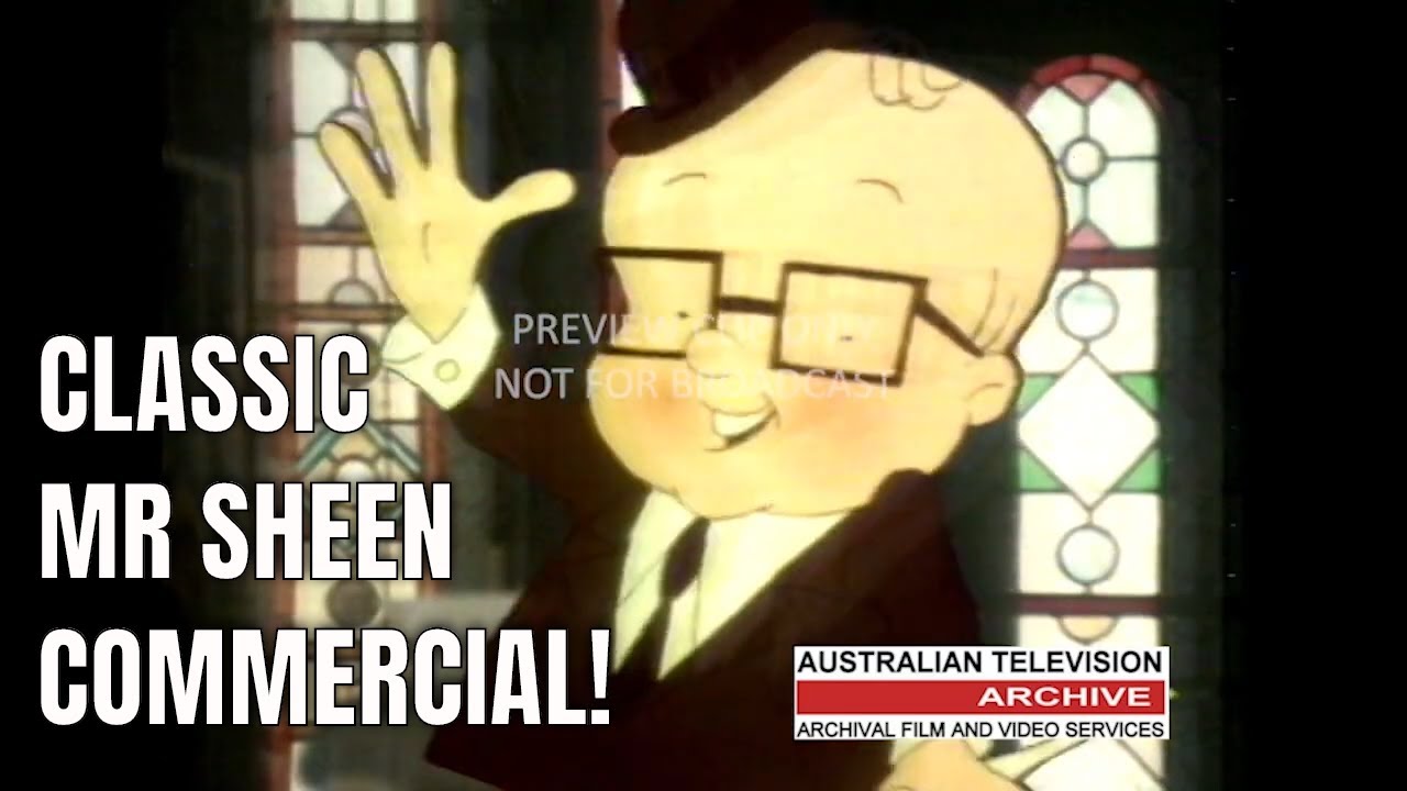 Classic Mr. Sheen Australian Television Commercial - 1977 - YouTube