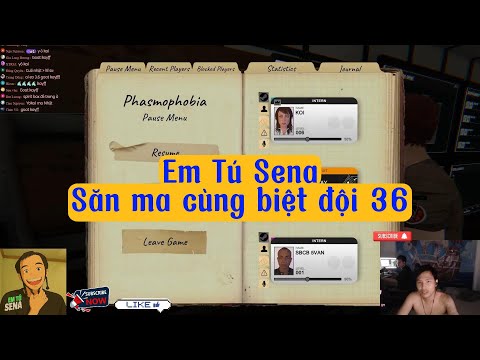 SENA x KAYFF | Em Tú Sena chan game Phosmophobia cùng biệt đội 36. #sena #tusena #kayff