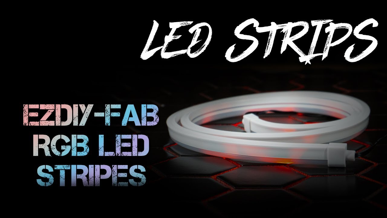 EZDIY FAB RGB LED Strips - YouTube