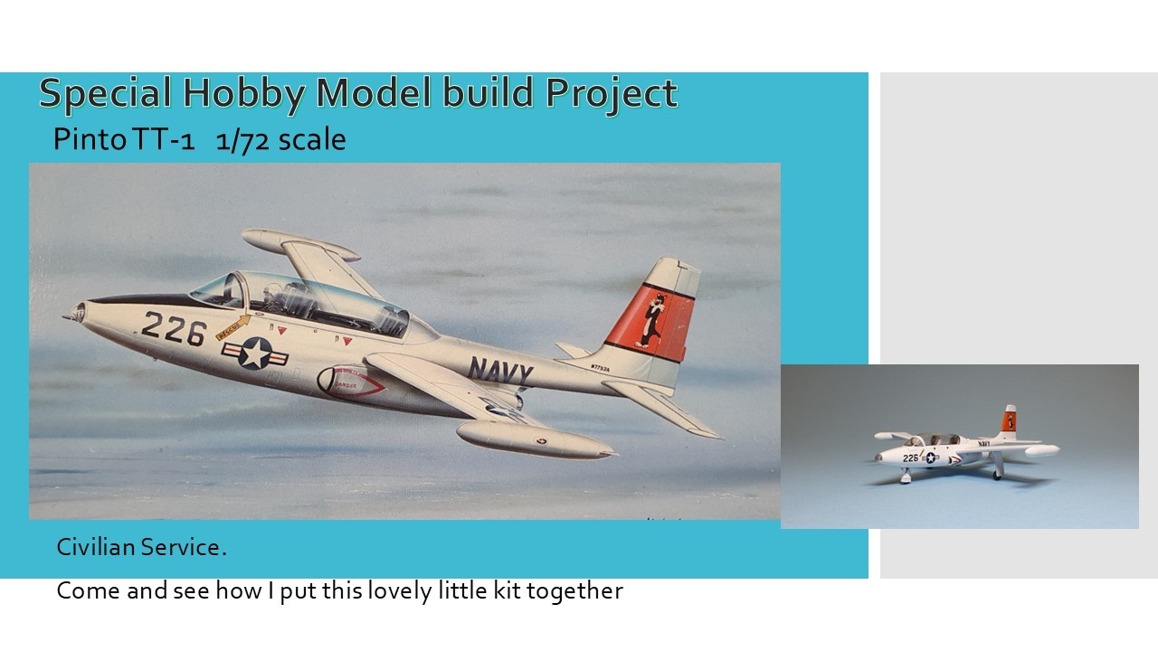 Special Hobby's 1/72 scale, Pinto TT1 scale model aircraft build ...